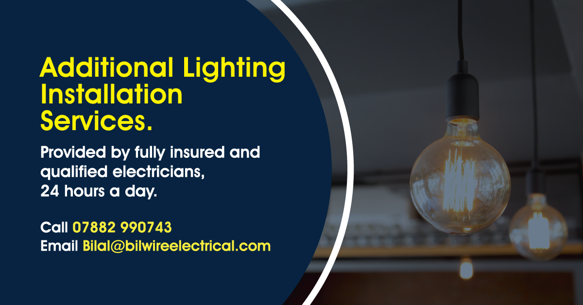 Lighting Installation In Manchester - Bilwire Electrical Services